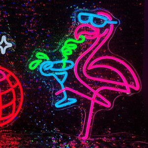 Plants Neon Sign Home Plants Sign Potted LED Green Leaf Neon Light ...