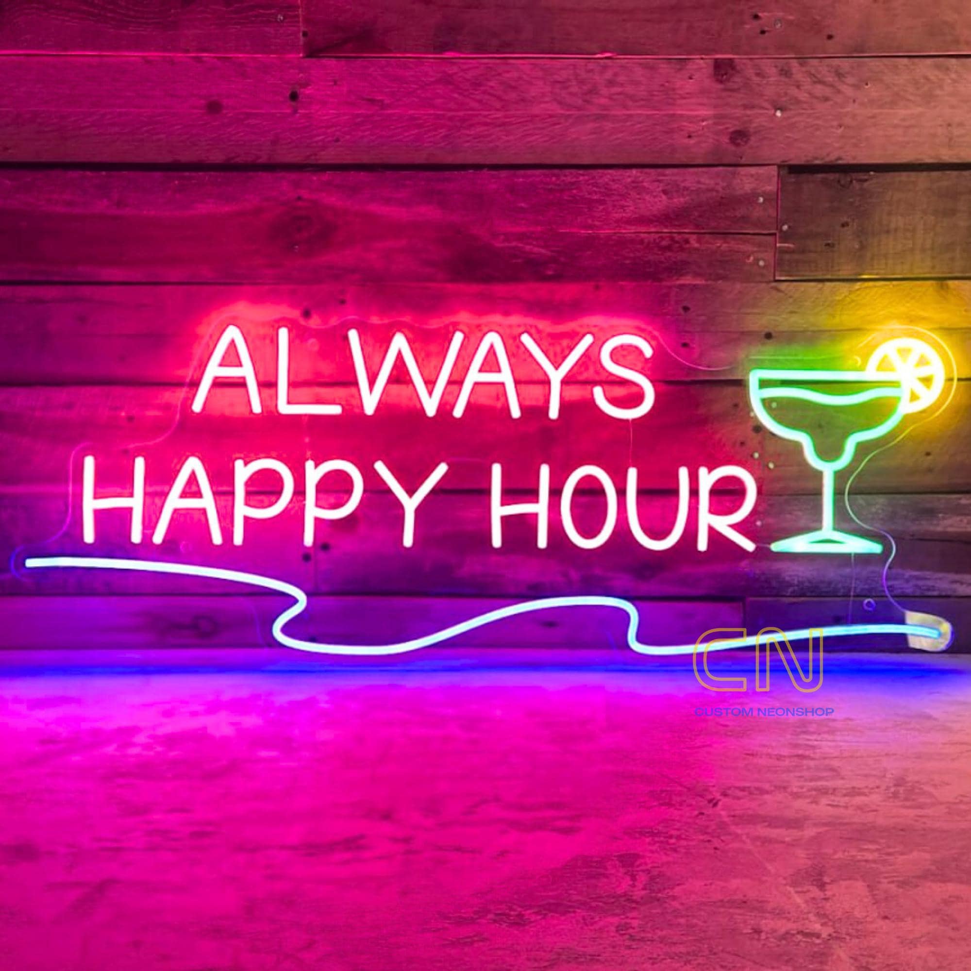 Custom Name Bar Neon Sign, Led Light Cocktail, Cocktail Bar Neon Sign ...