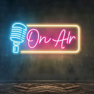 On Air Neon Light,on Air Neon Sign,on Air Led Light,on Air Sign LED Rgb ...