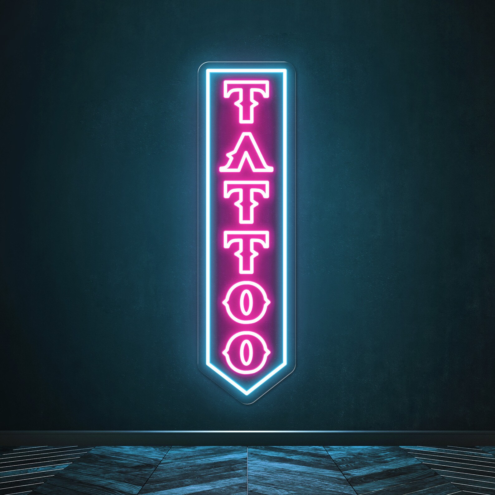 Tattoo Time LED Neon Sign for Your Studio, Tattoo Neon Sign, Tattoo ...