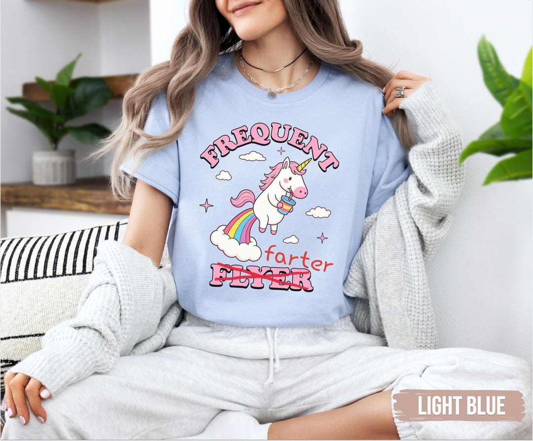 Frequent Farter Unicorn T-shirt - Raunchy Adult Humor Gag Gift - Etsy UK