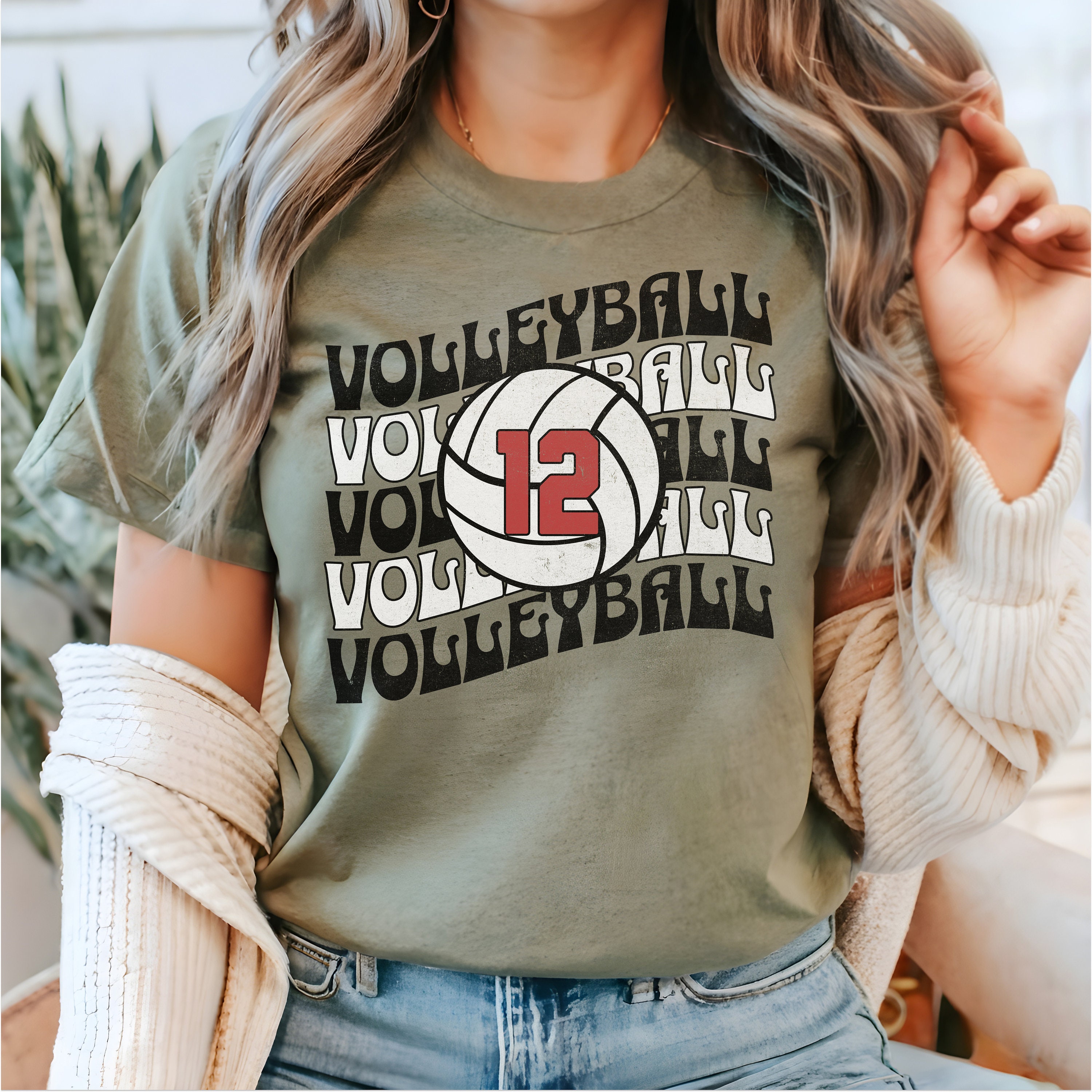 Custom Volleyball Shirt, Personalized Volleyball Mom Shirt, Volleyball ...