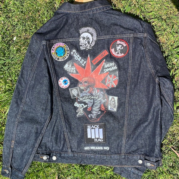 Punk Rock Jacket - Etsy