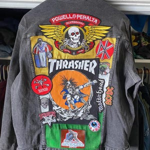 Custom Design Denim Jacket or Hoodie: Your Idea, Your Style - Etsy