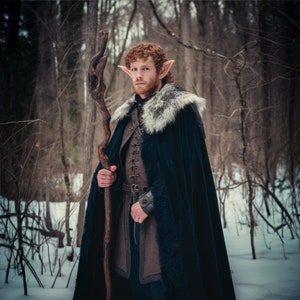 Classic Wool Cloak Viking Warrior, Renaissance Cape, Medieval Cloak ...