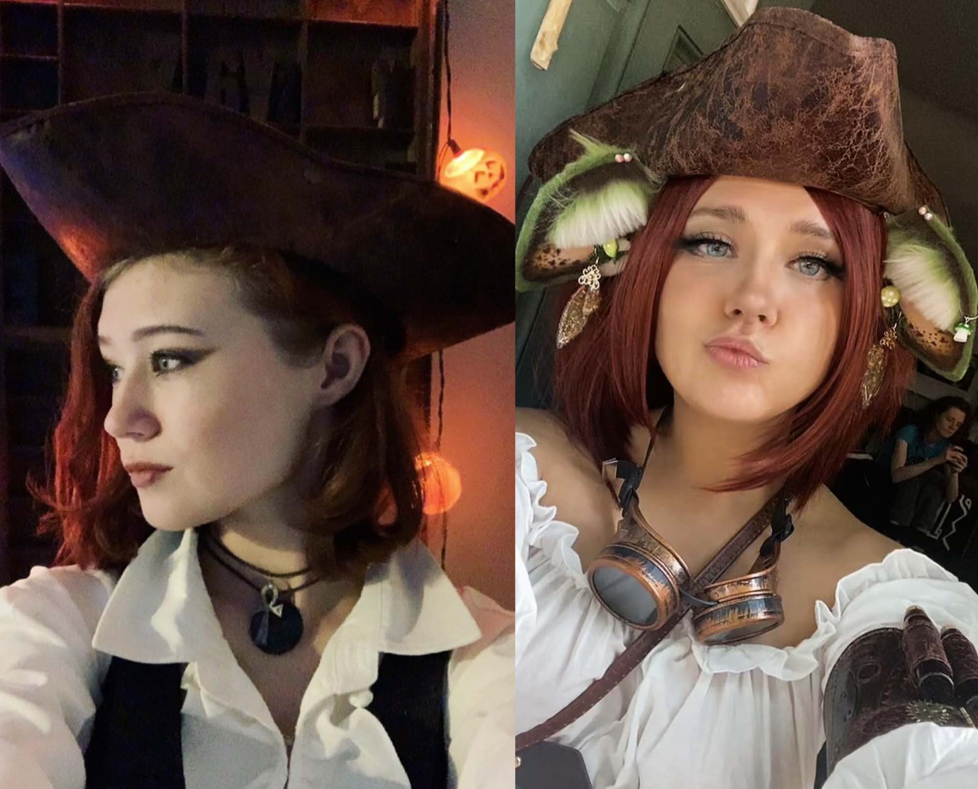 Leather Tricorn Hat Pattern