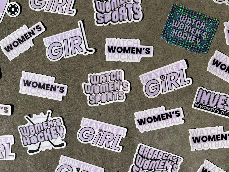 Watch Women's Basketball Vinyl Sticker - Etsy