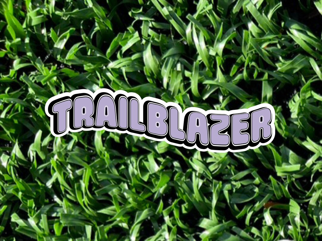 Trailblazer - Women's Sports Vinyl Sticker - Etsy