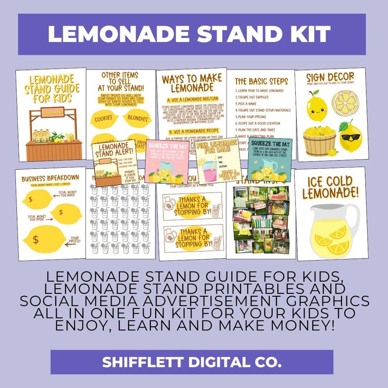 Lemonade Stand - Etsy