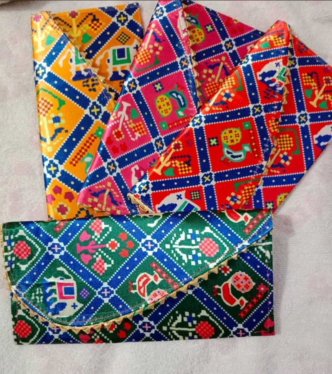 Patola Print Envlop - Etsy