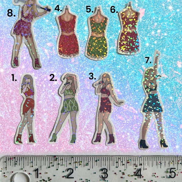 Eras Tour Outfit Stickers - Etsy