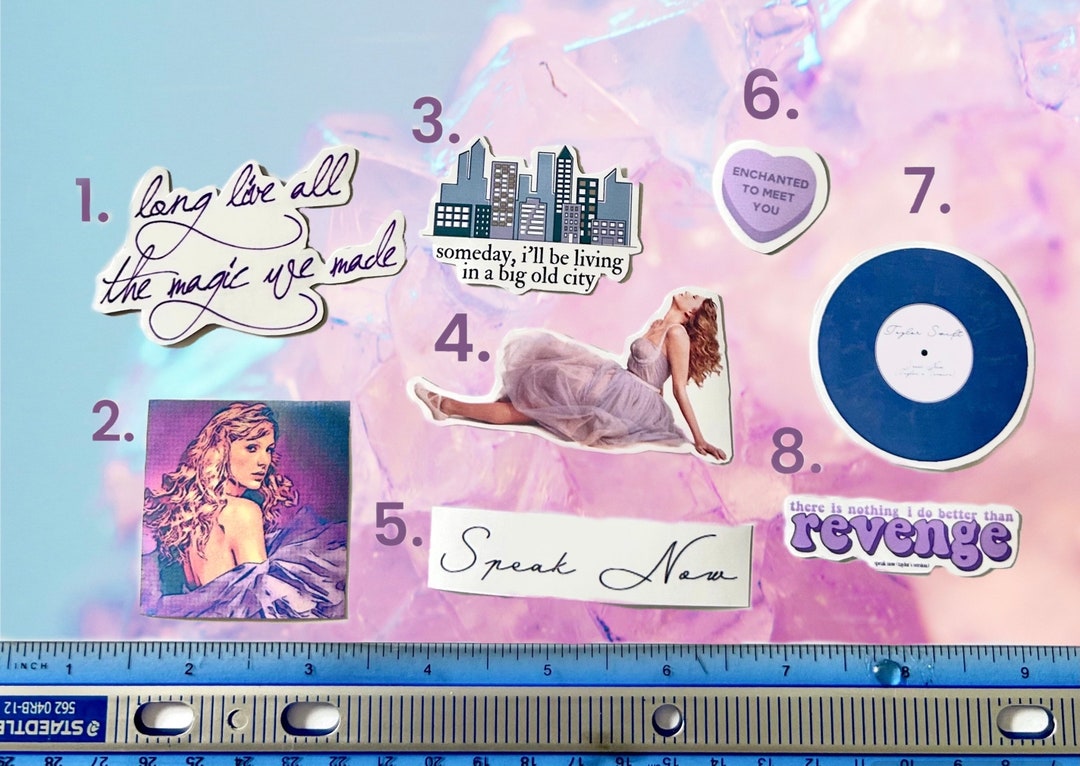 Speak Now Inspired Stickers - Etsy