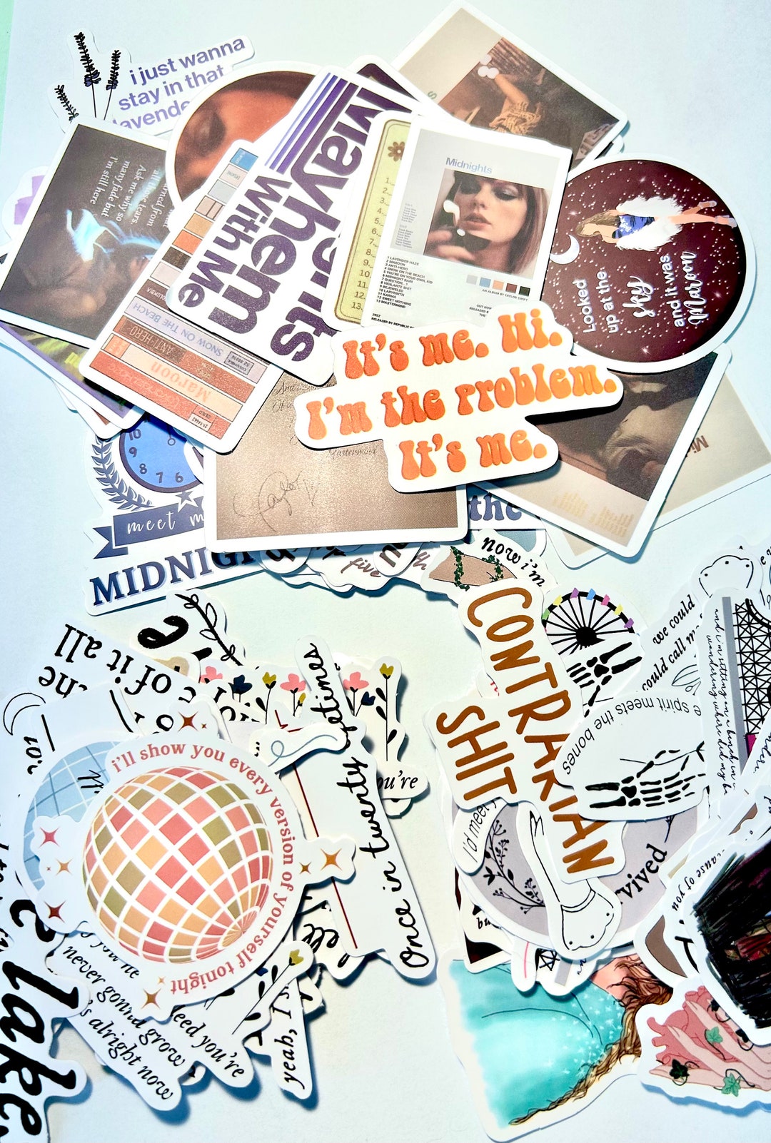 Taylor Grab Bag Surprise Sticker Pack - Etsy