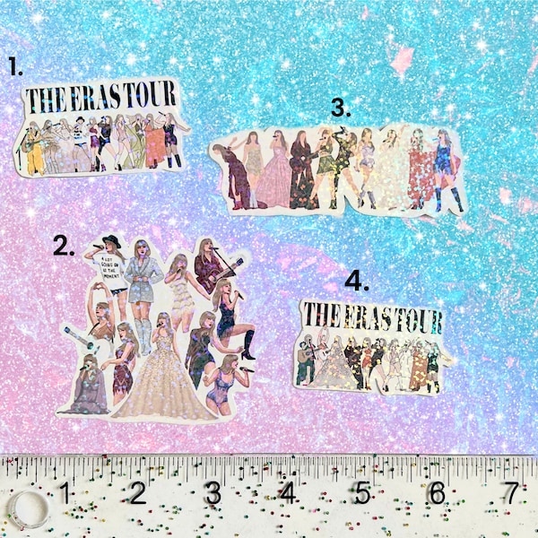 The Eras Tour Ticket Stickers - Etsy