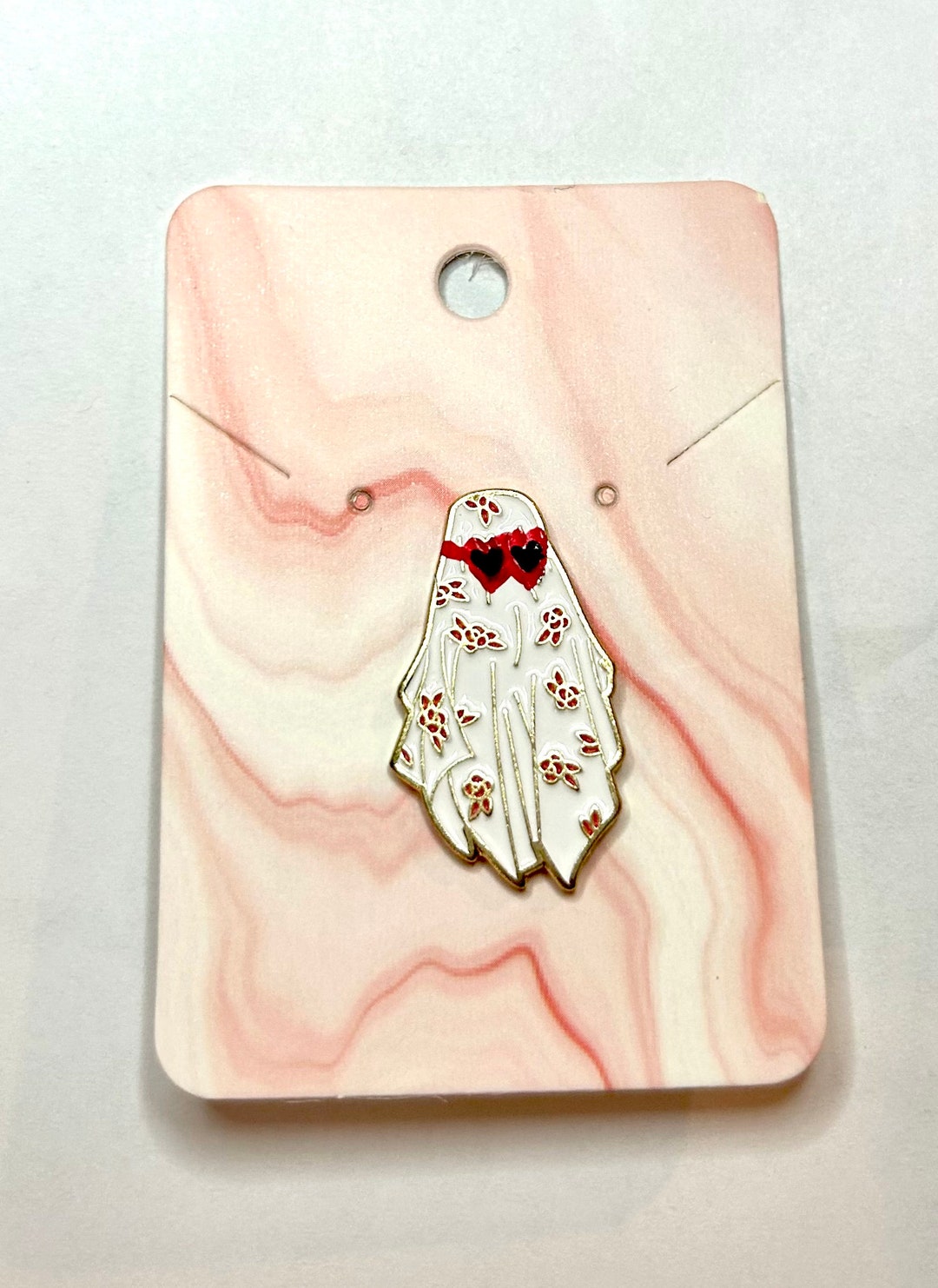 Anti-hero Ghost Enamel Pin - Etsy