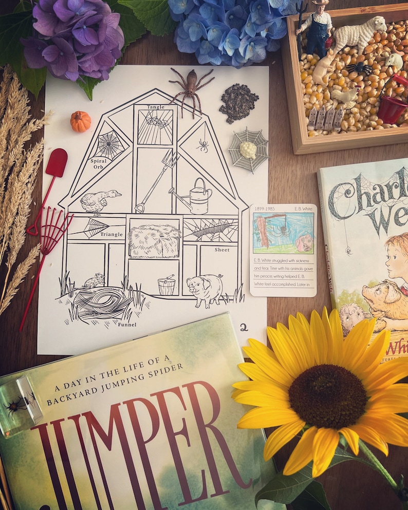 Farms, Spiders and E. B. White Unit Study - Etsy