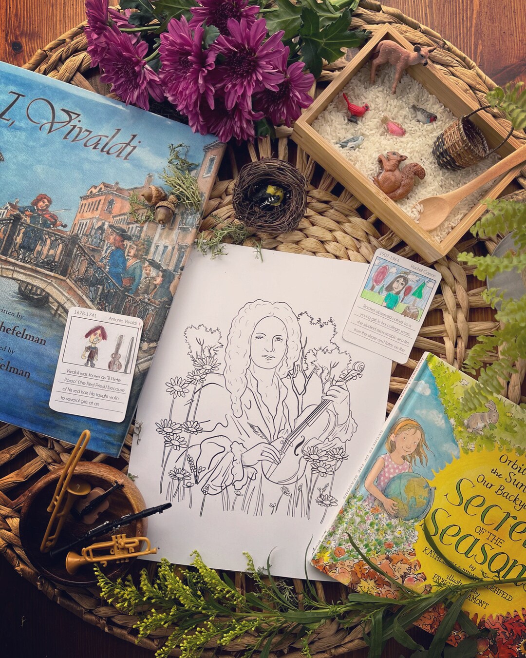 Spring Equinox, Vivaldi and Rachel Carson Unit Study - Etsy