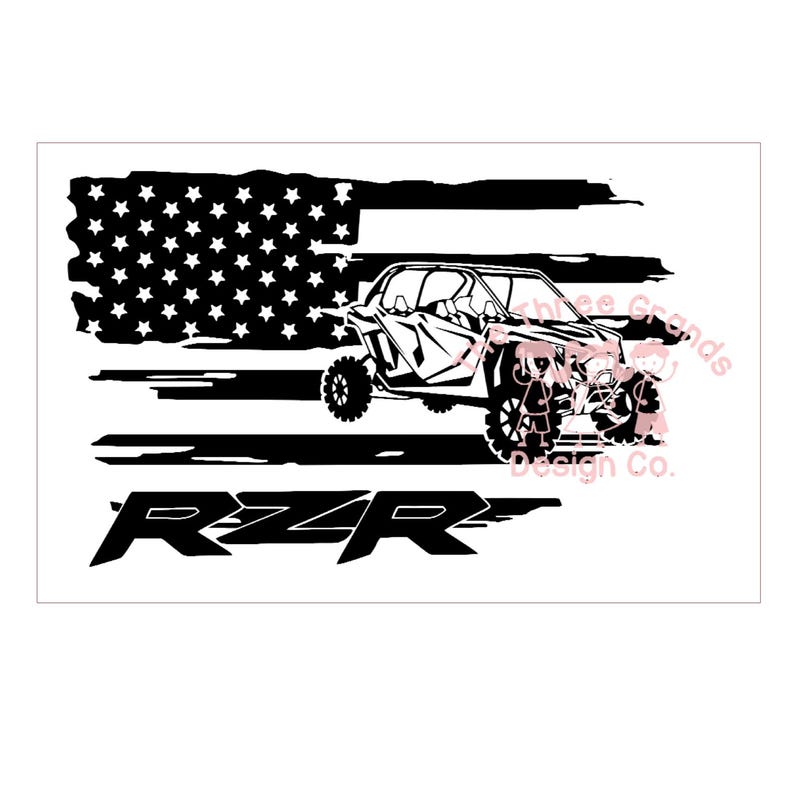 Polaris Rzr Sticker - Etsy