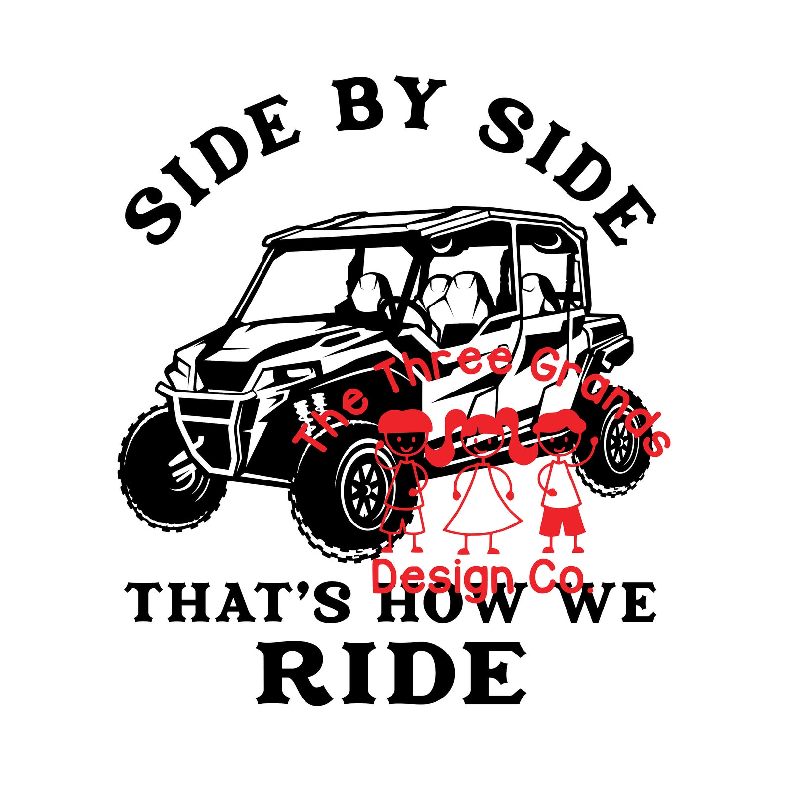 Digital Download Side by Side That's How We Ride Polaris General Side ...