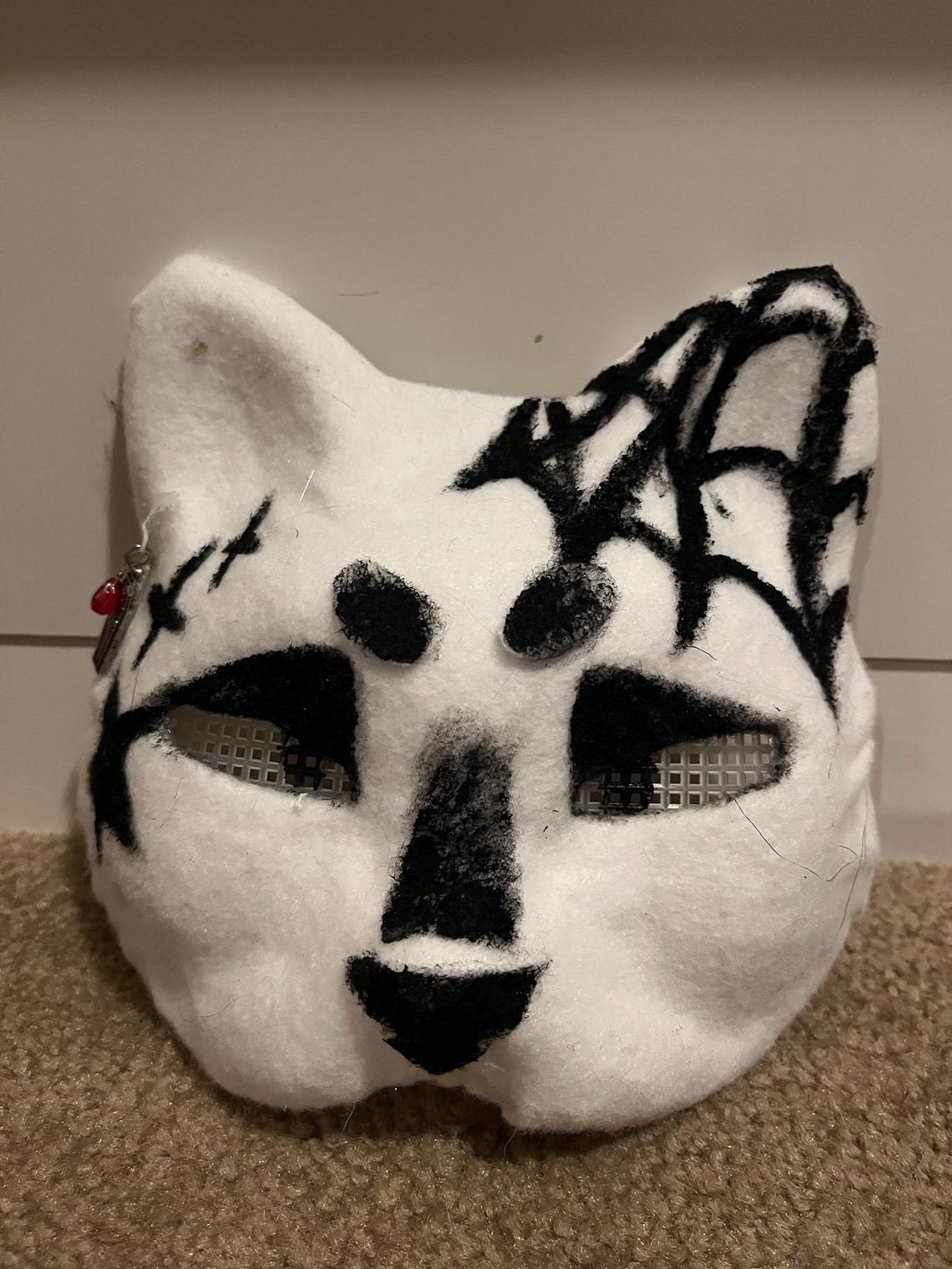 Spider Web Therian Mask - Etsy