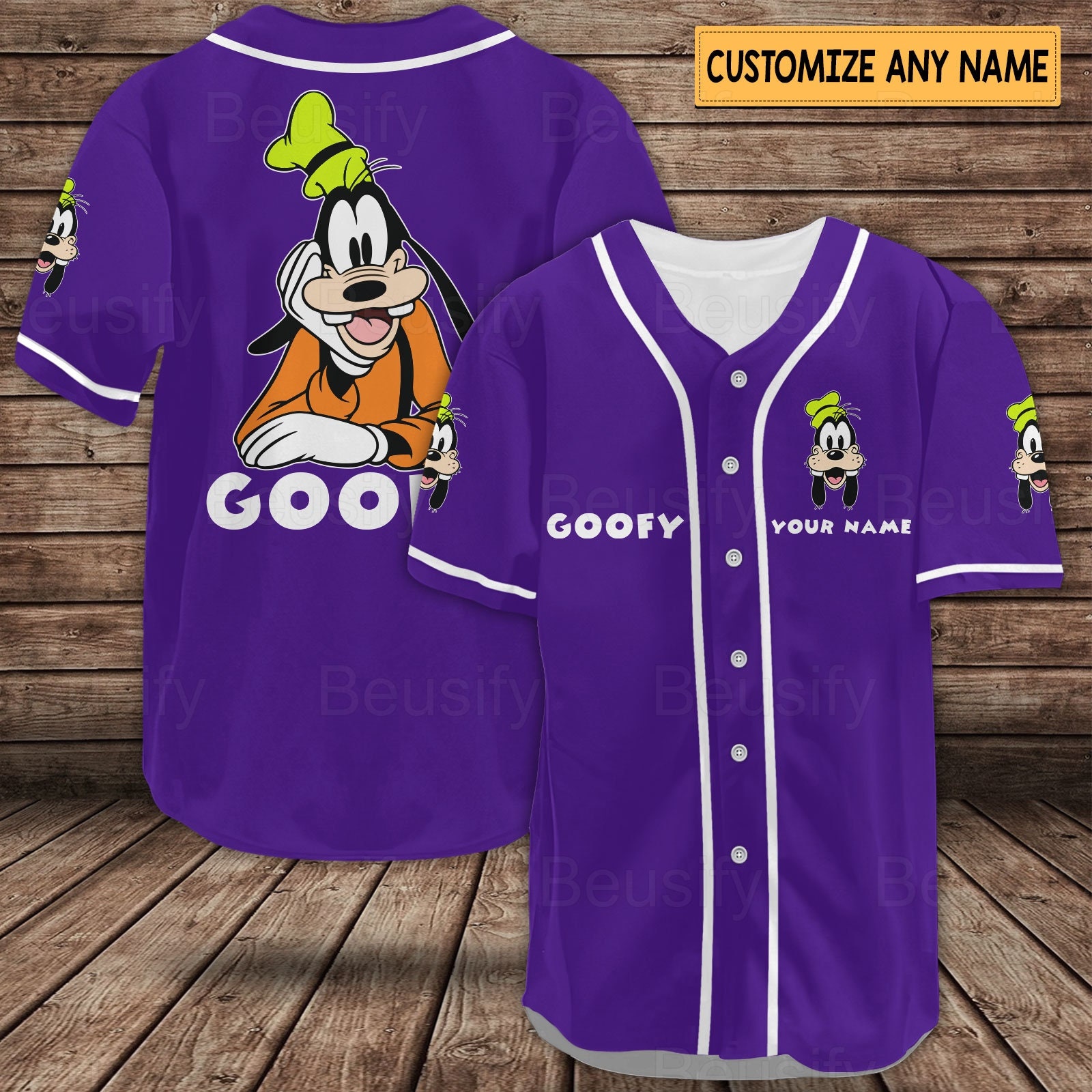Goofy Baseball Jersey Goofy Shirt Goofy Jersey Sports - Etsy