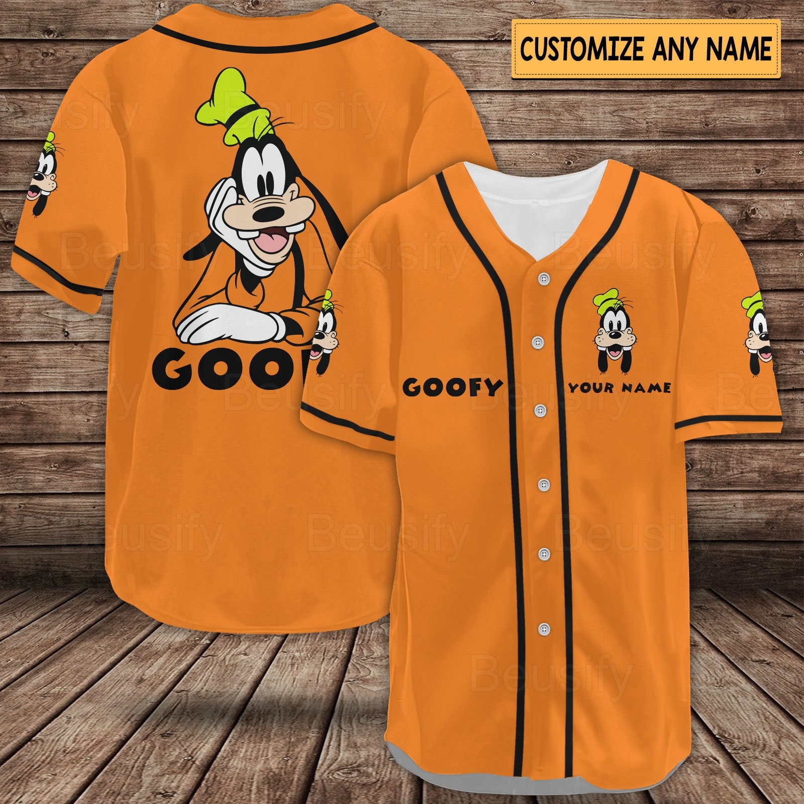Goofy Baseball Jersey Goofy Shirt Goofy Jersey Sports - Etsy