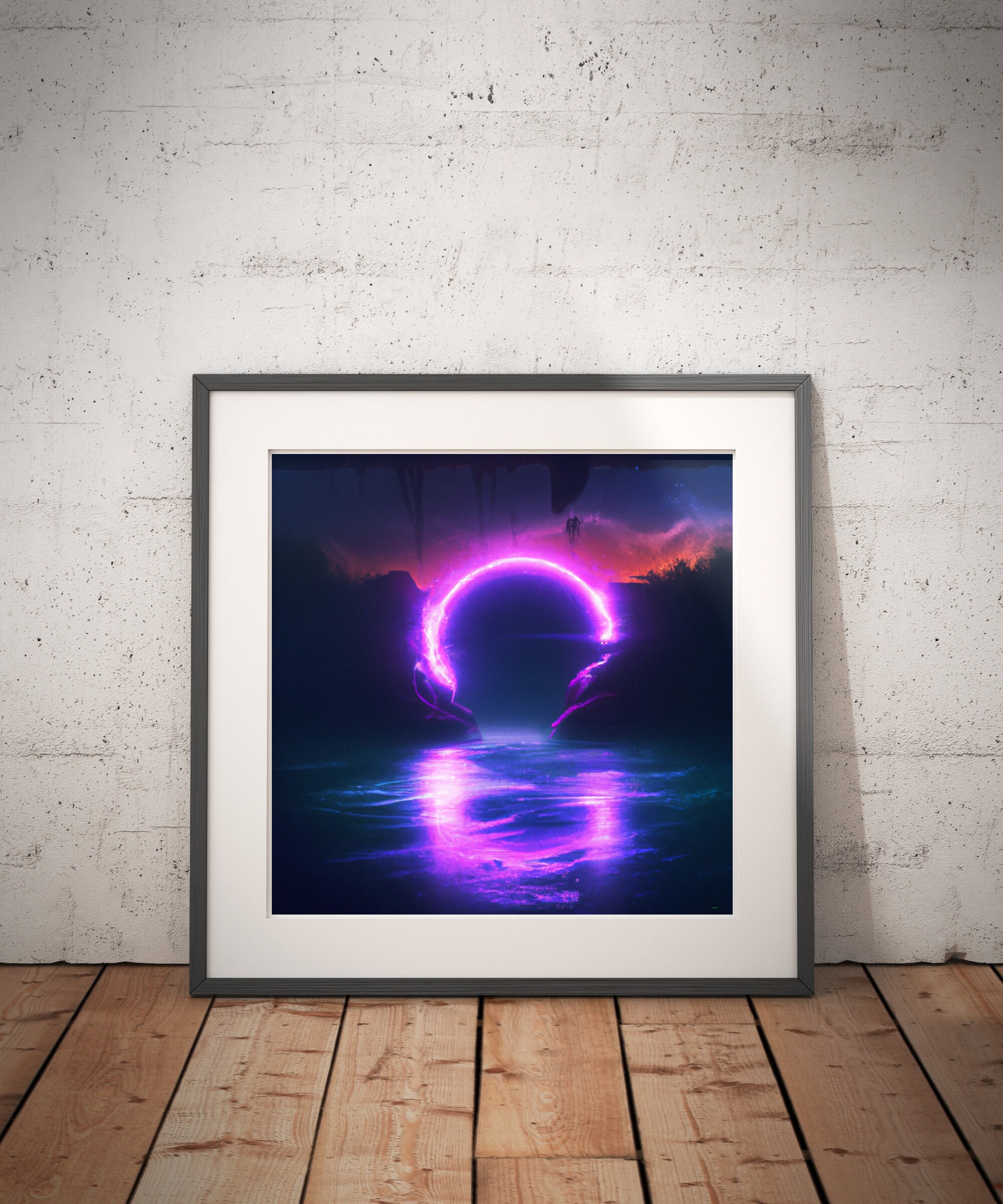 Purple Portal Wall Art - Etsy