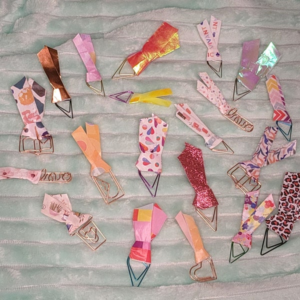 Paperclip Bookmark - Etsy