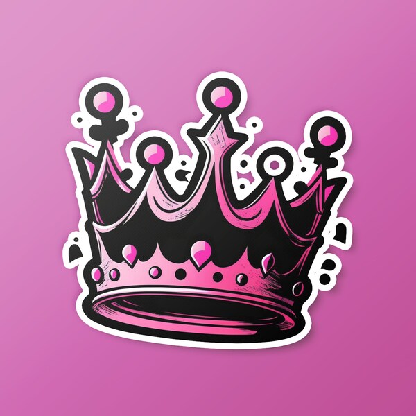 Crown Stickers - Etsy