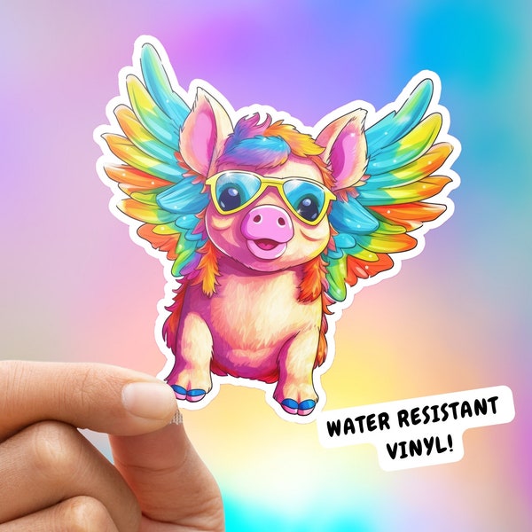 Pig Sticker Decal - Etsy