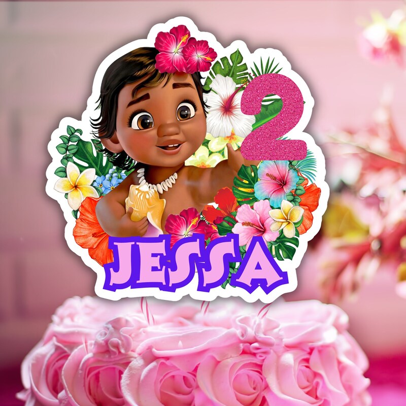 Moana Cake Topper - Etsy