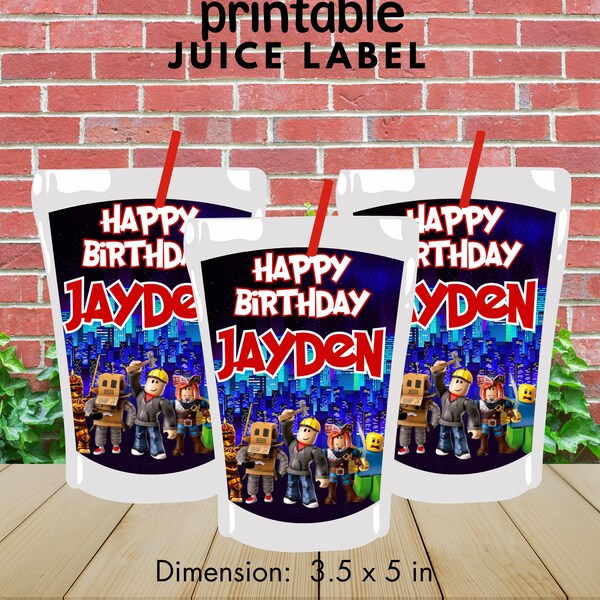 Roblox Printable - Etsy