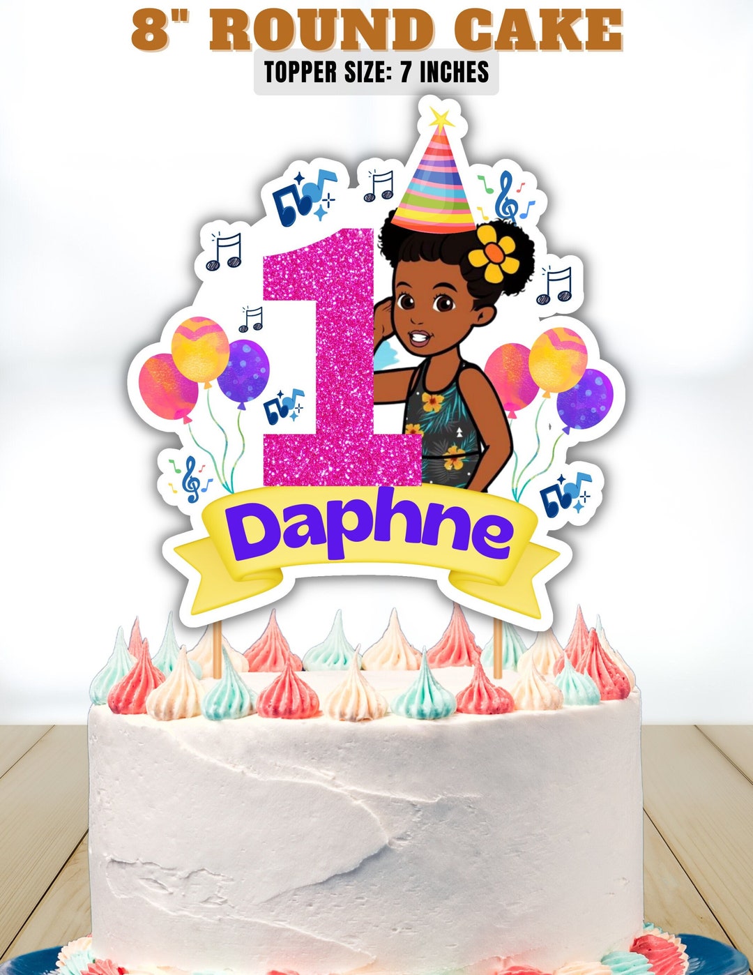 Gracie's Corner Cake Topper, Free 12 Pcs Cupcake Toppers, Free ...