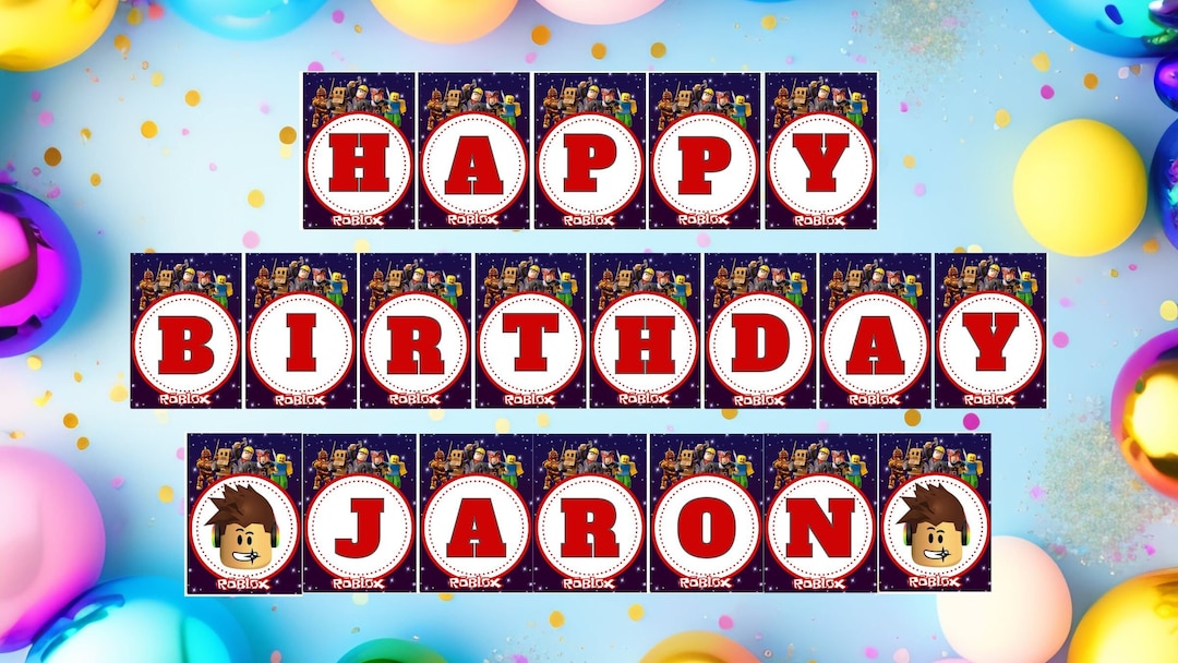 Happy Birthday Banner, Free Customize, Birthday Bunting, Digital File Only, Printable Bunting - Etsy