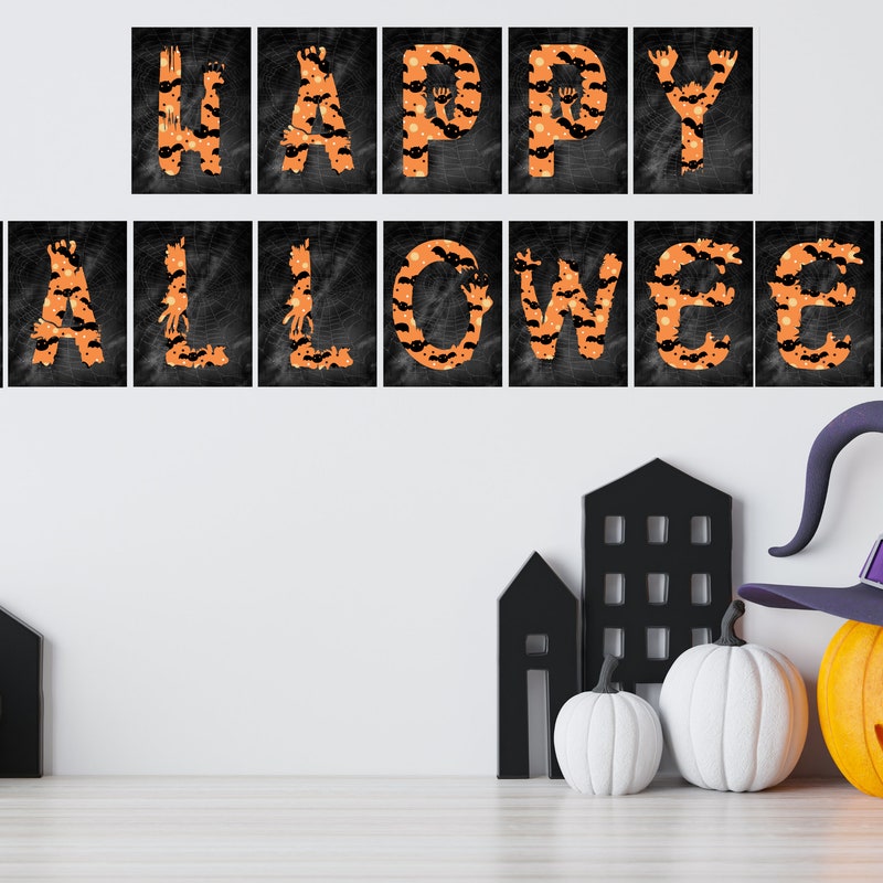 Halloween Bunting - Etsy