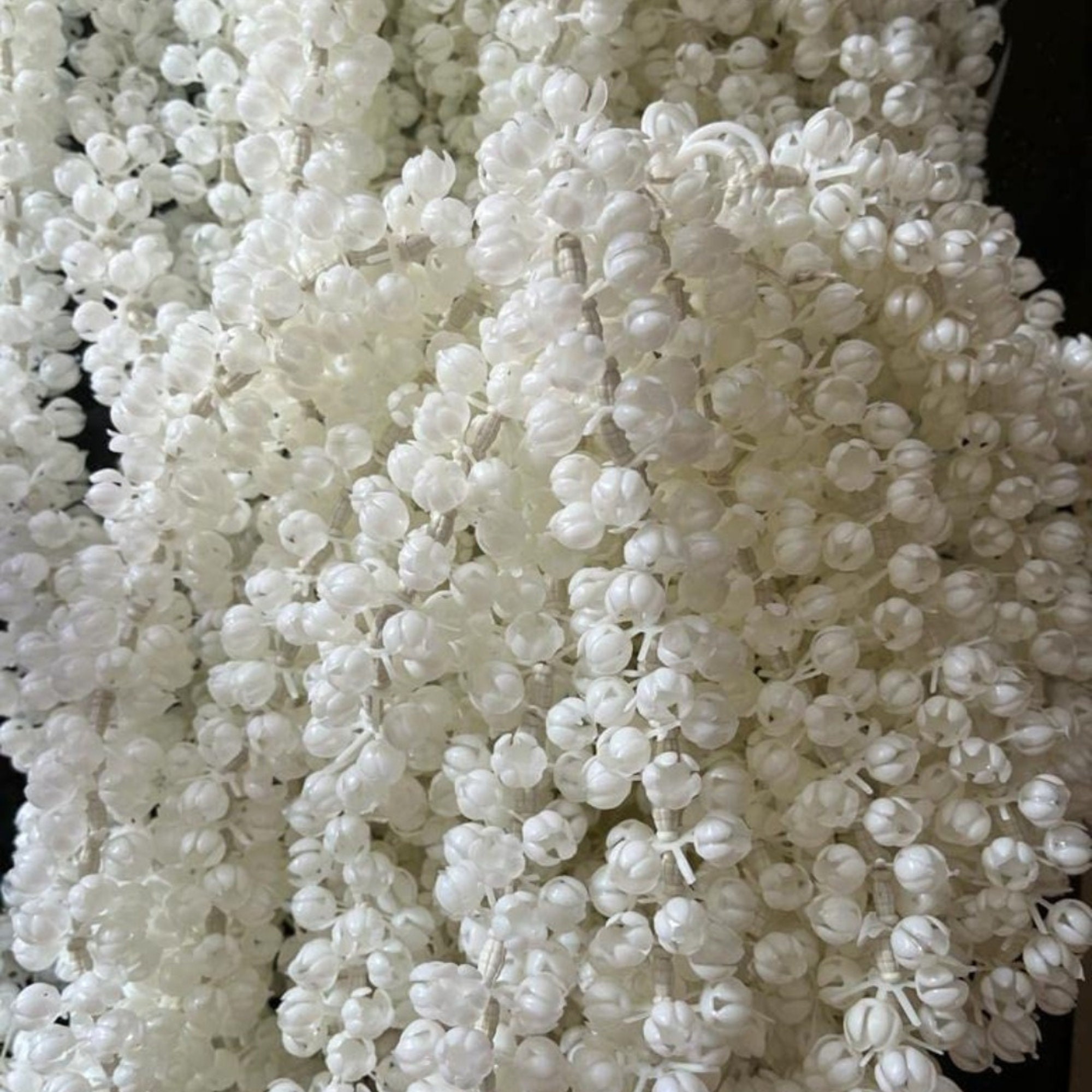 Fake Jasmine Garland, Haldi Decor, Party Decor Mogra Strings, Muslim ...