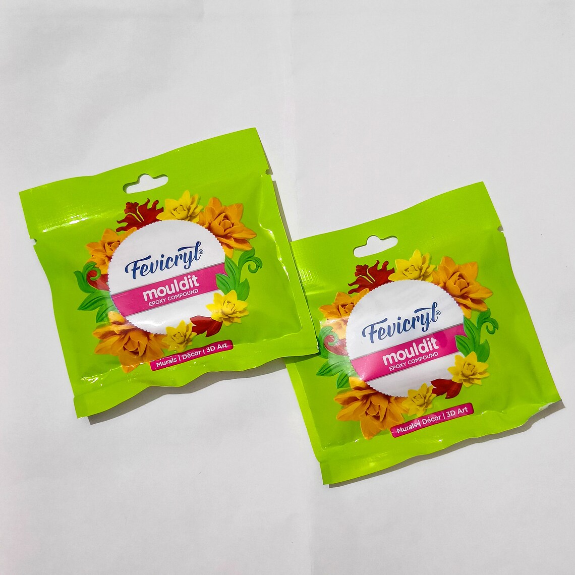 6 Pcs Fevicryl Apoxie Clay, Mouldit/shilpkar Clay hobby Ideas Epoxy ...