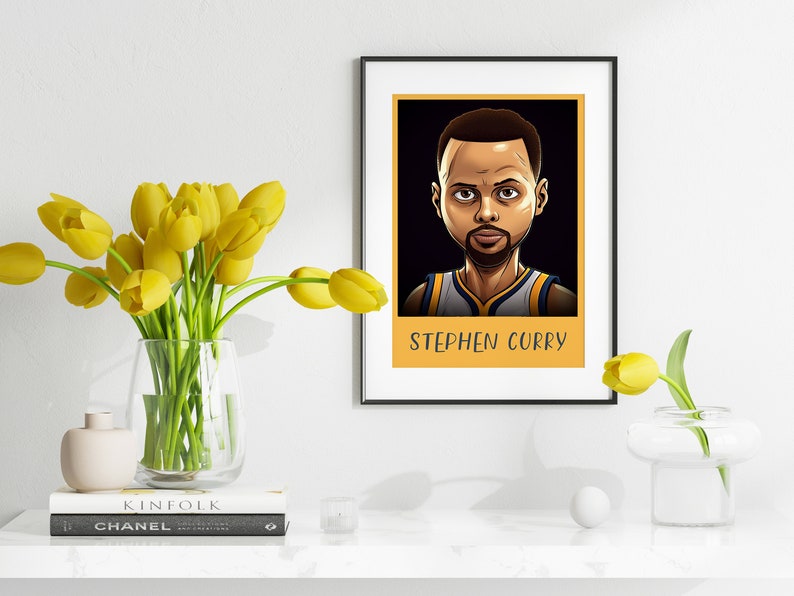 Stephen Curry Poster Steph Curry Ai Generated Art - Etsy