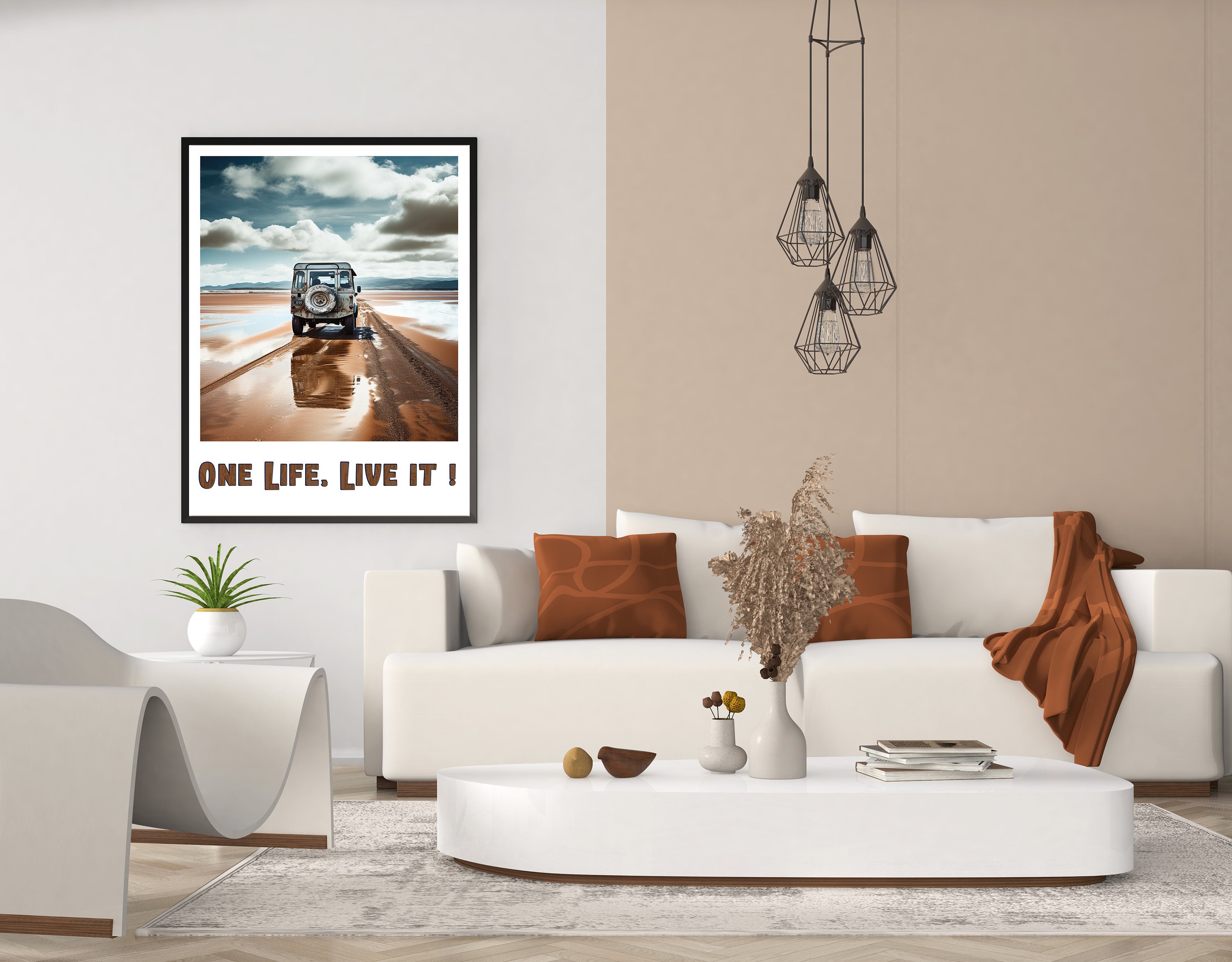 Land Rover Defender - Land Rover Poster - Vintage Car Poster - Wall Art ...