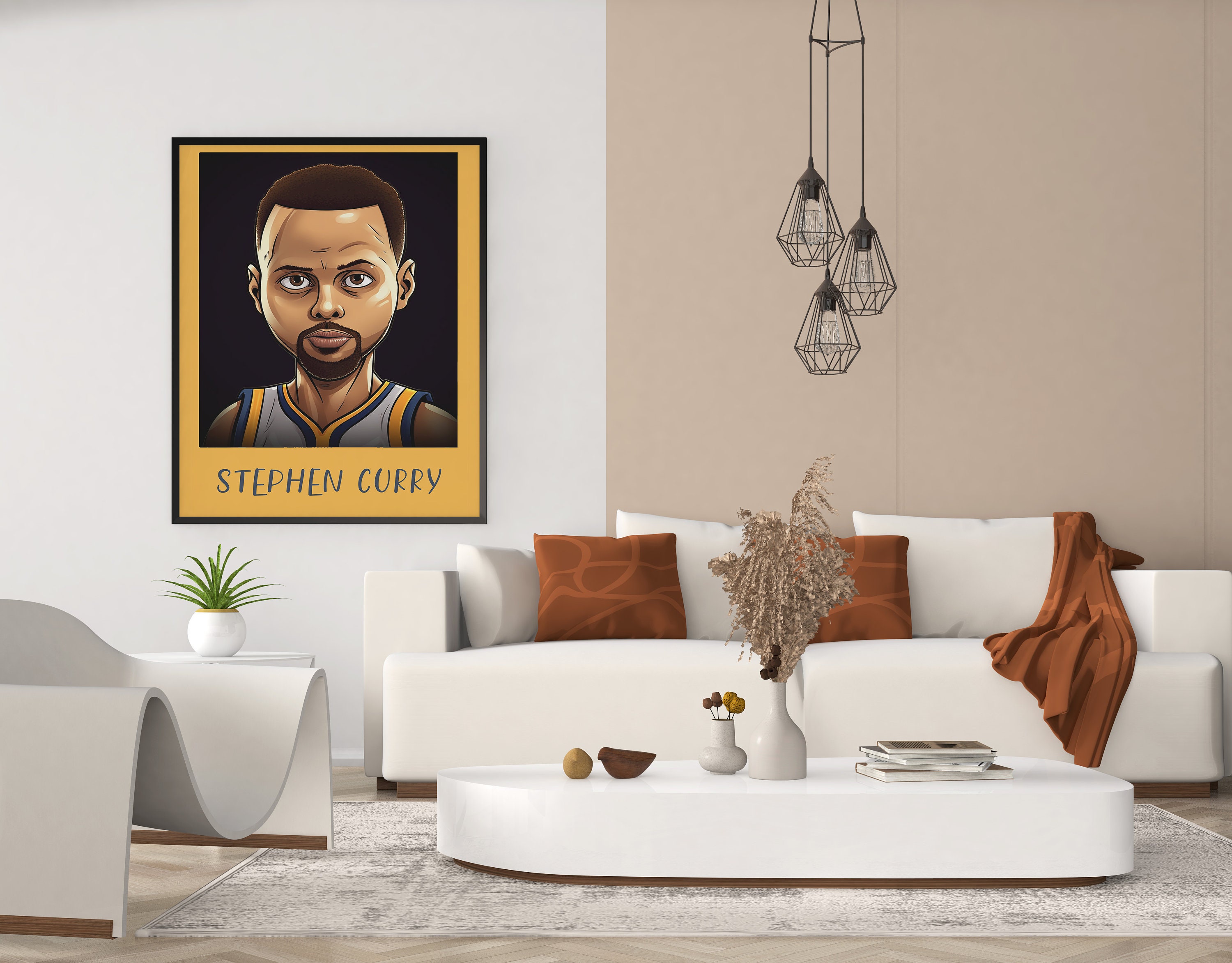 Stephen Curry Poster - Steph Curry - Ai Generated Art - Christmas Gift ...