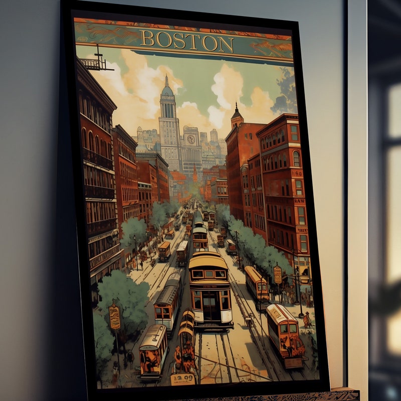 Boston Posters - Etsy