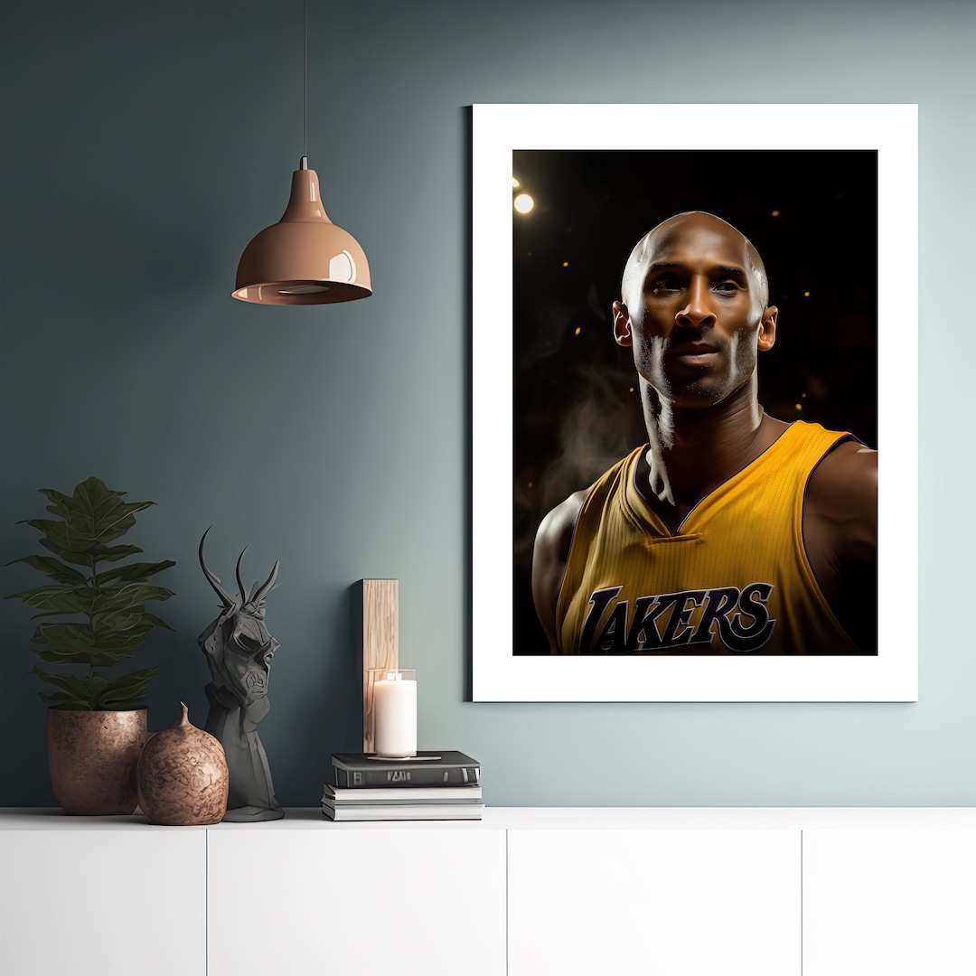 Kobe Bryant Poster - Kobe Bryant - Basketball Poster - Ai Generated Art ...