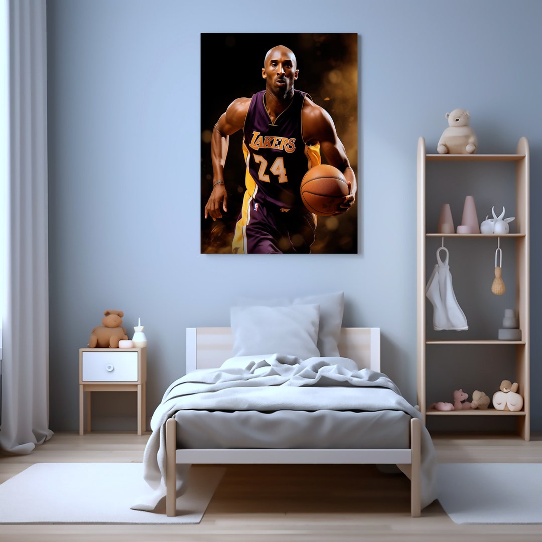 Kobe Bryant Kobe Bryant Poster Basketball Poster Ai Generated Art Kobe ...