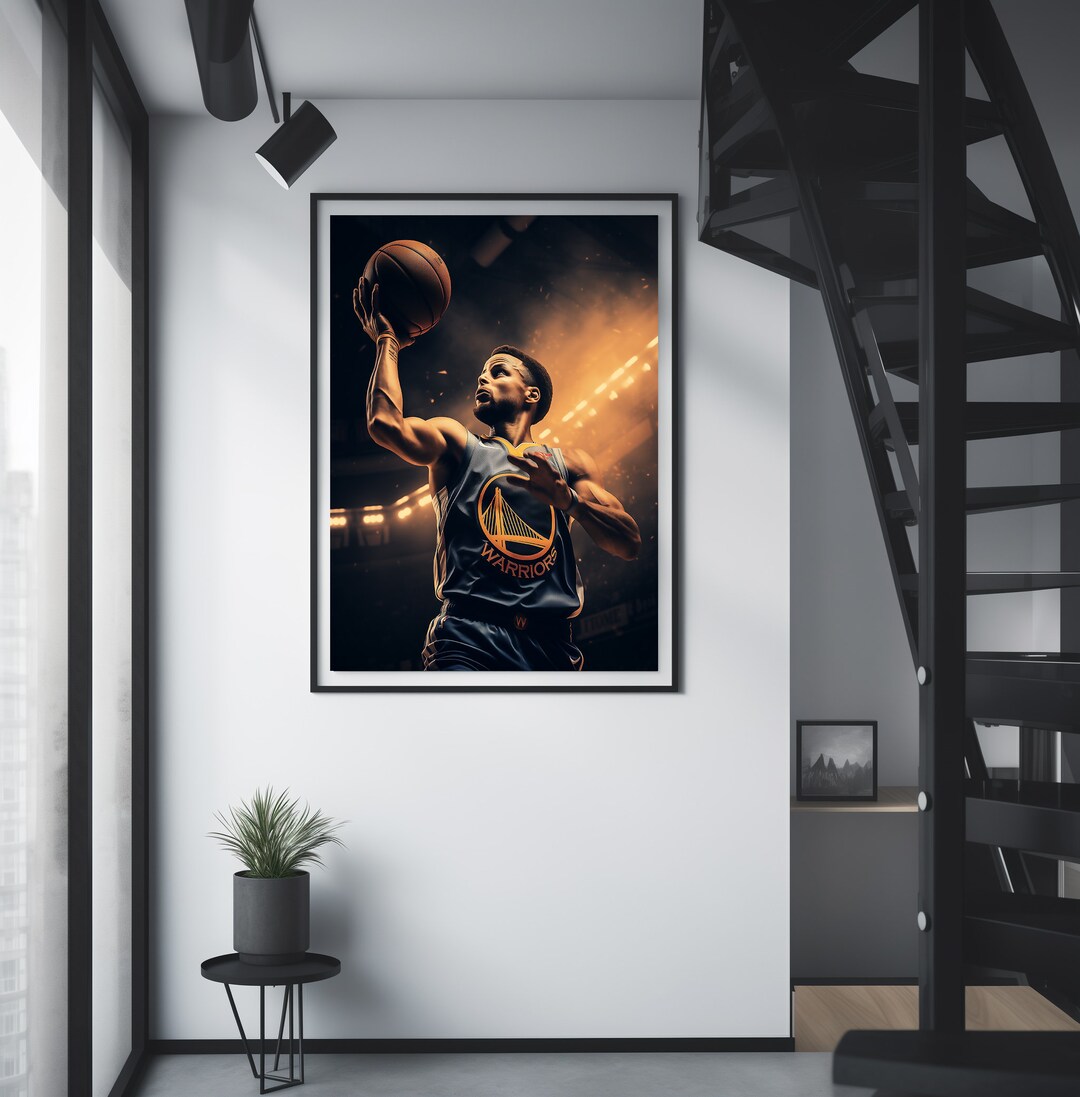 Steph Curry Poster - Stephen Curry - Poster Art - Ai Generated Art ...