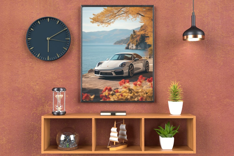 Porsche 911 GT3 - Porsche Poster - Supercar Wall Art - French Riviera ...