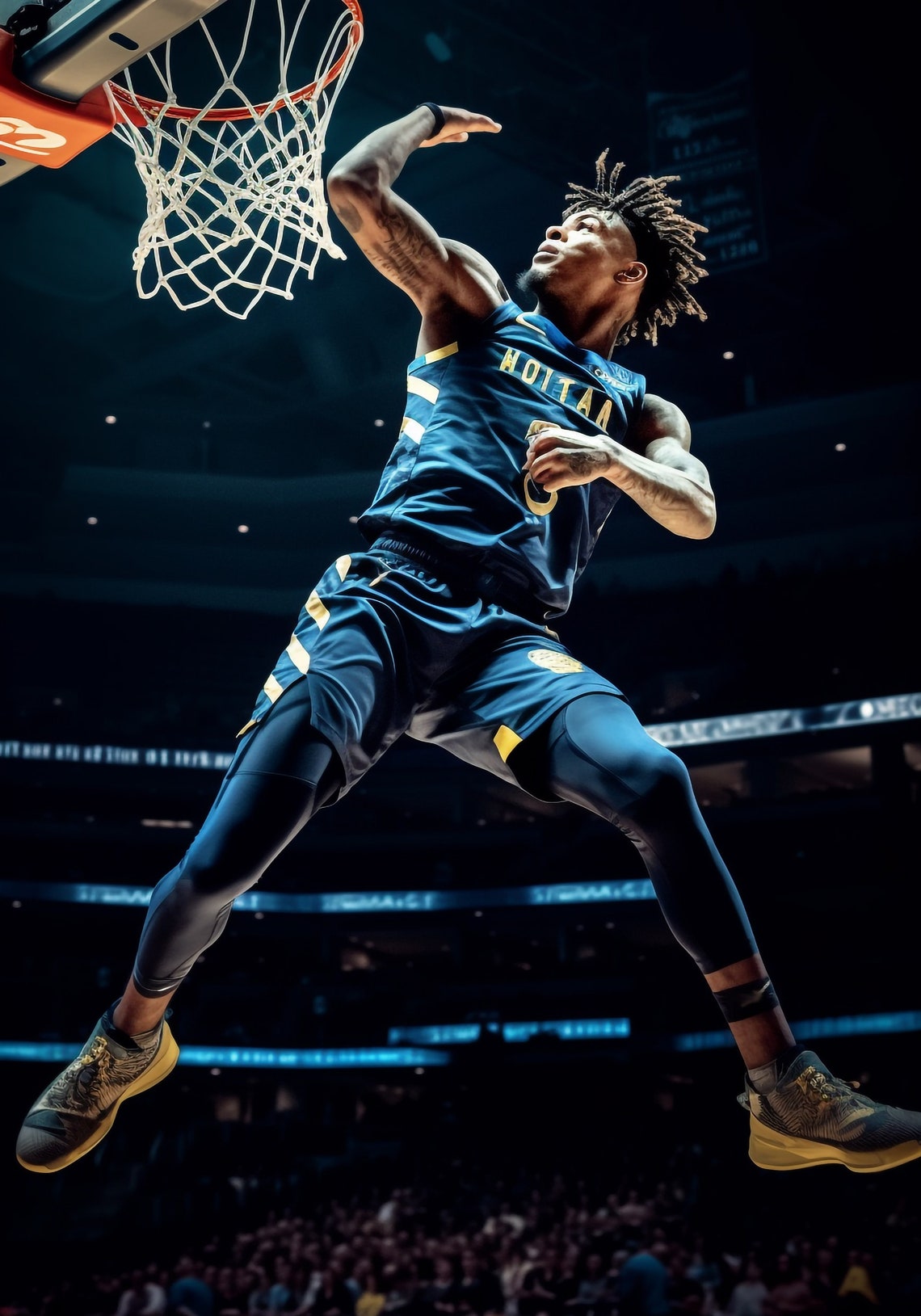 Ja Morant Poster Ja Morant Nba Poster Digital Download Wall Art Home ...