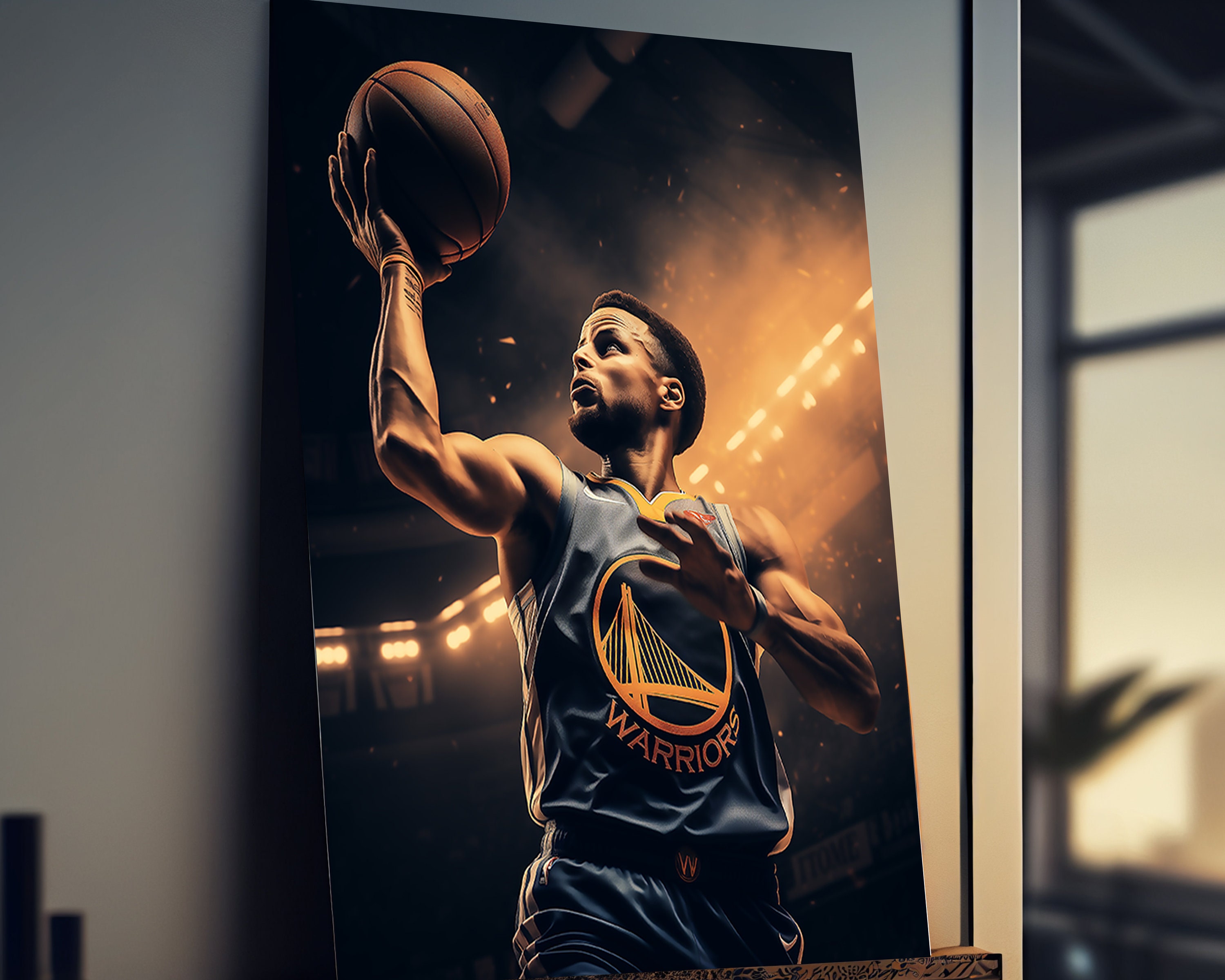 Steph Curry Poster Stephen Curry Poster Art Ai Generated Art Digital ...