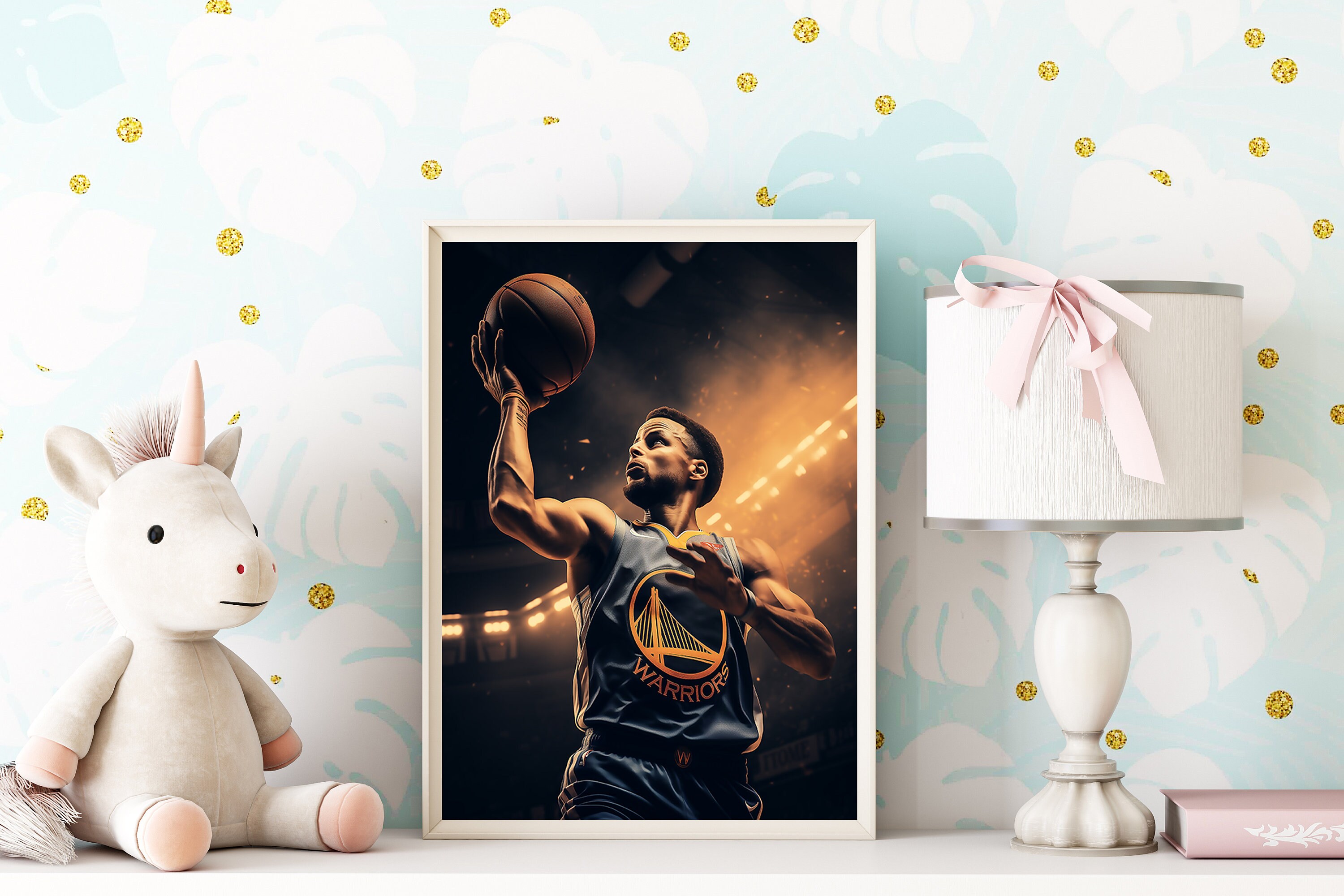 Steph Curry Poster - Stephen Curry - Poster Art - Ai Generated Art ...