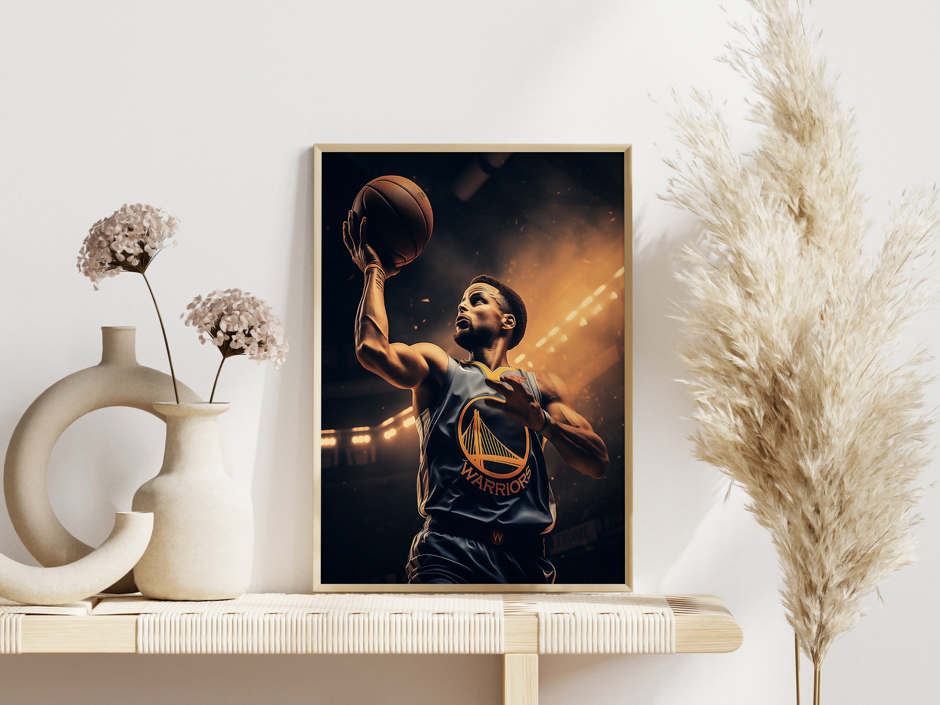 Steph Curry Poster - Stephen Curry - Poster Art - Ai Generated Art ...