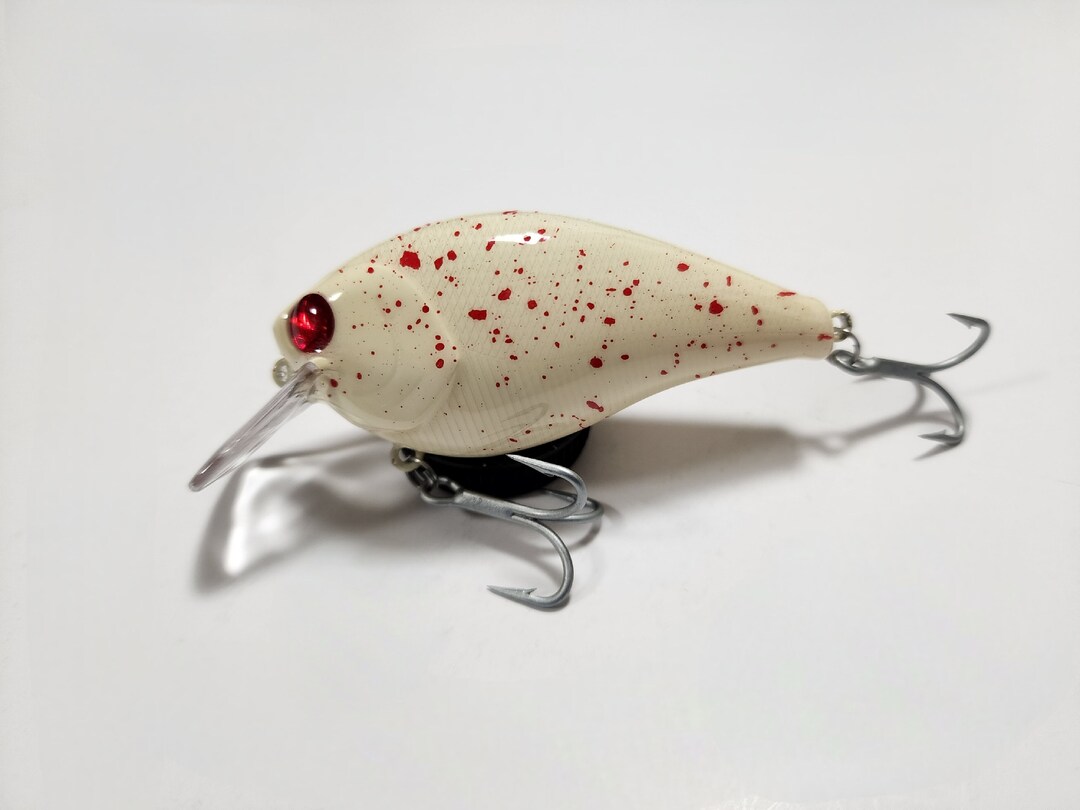 2.5" Blood Bone Crankbait, Custom Fishing Lures, Bass Fishing Lures ...
